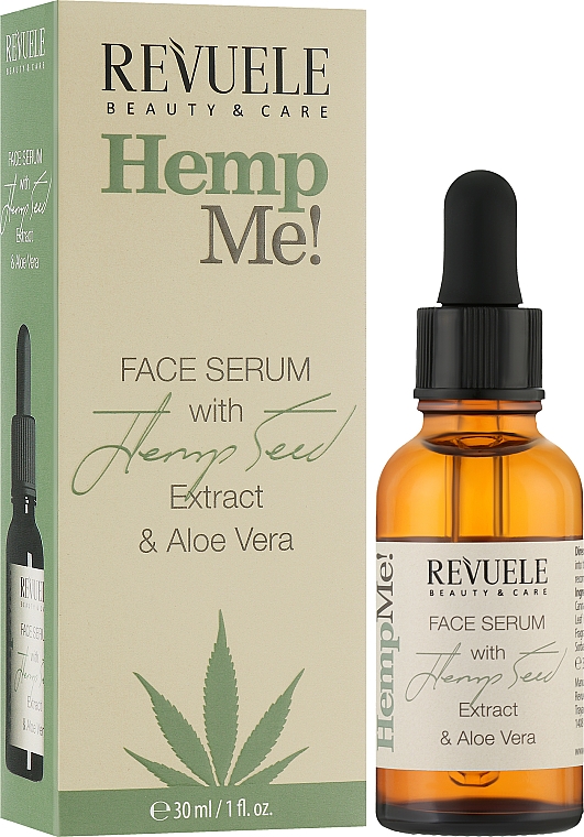 Revuele Hemp Me! Face Serum - SamiPrimors